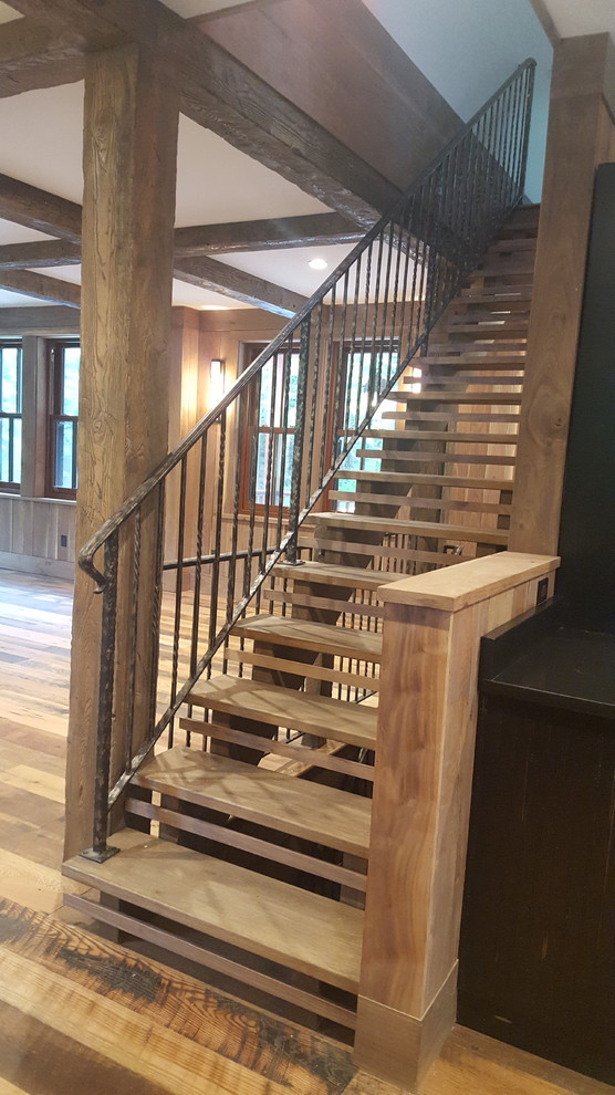 Elegant Barn in Westchester - Rustic - Staircase - New York - by ...