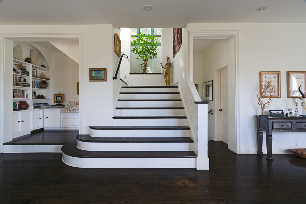 Elegant Redo of a Hollywood Spanish Colonial - Traditional - Staircase ...
