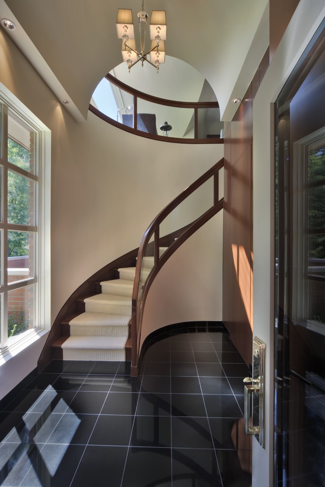 Elevated Grandeur - Contemporary - Staircase - Detroit - by Millennium ...