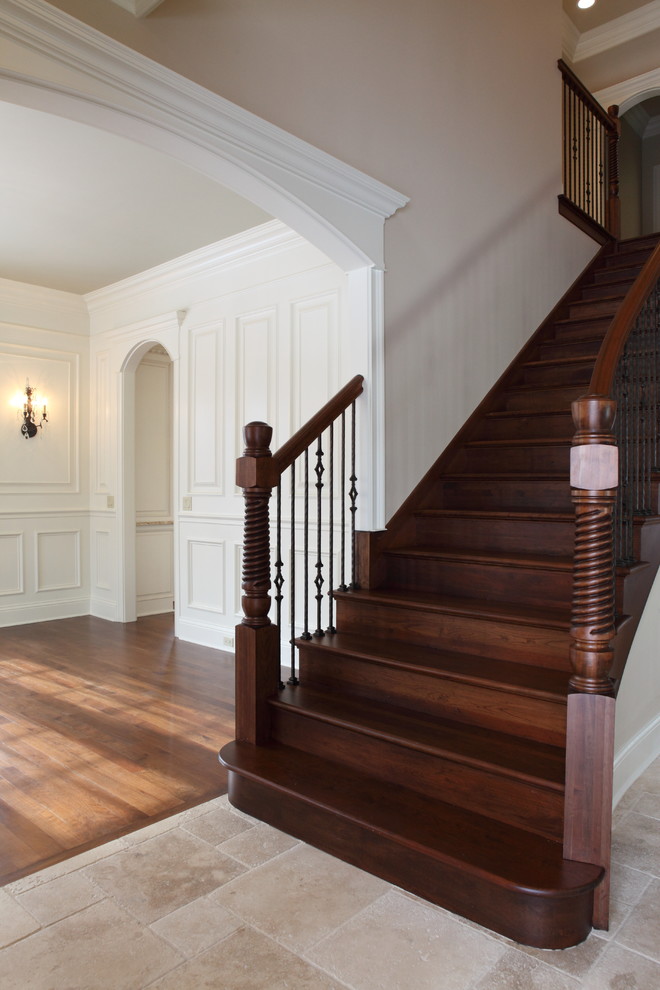 English Old World - Traditional - Staircase - Chicago - by Battaglia ...