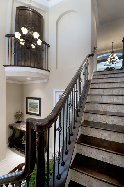Entrance Stairs - Traditional - Staircase - Miami - by Luxury Home ...