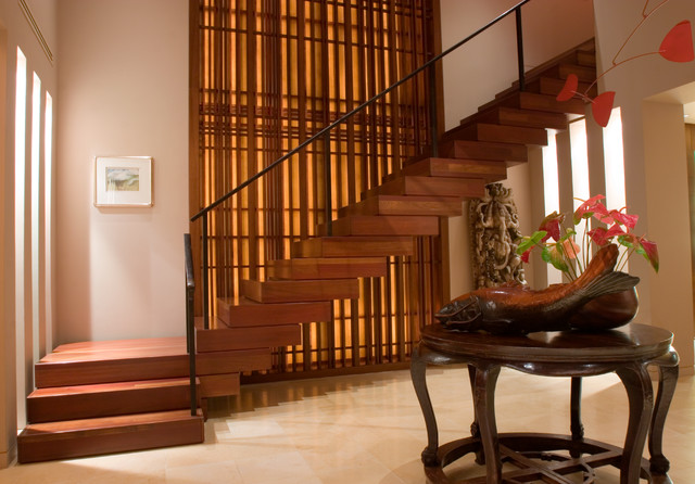 Entry Atrium - Tropisch - Treppen - Hawaii - von Mason Architects Inc ...