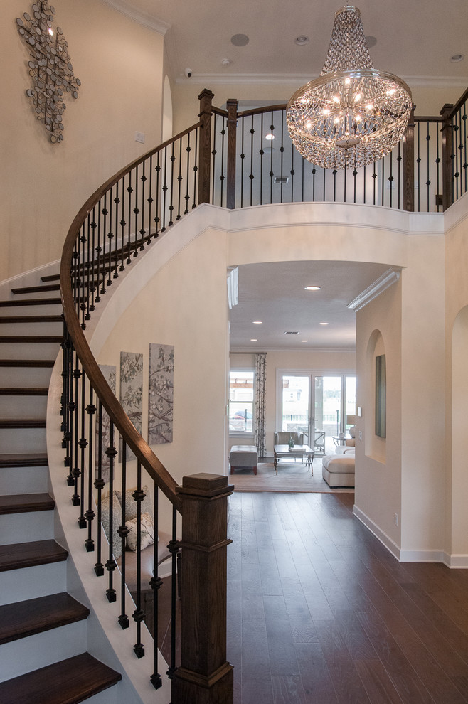 Entry - Transitional - Staircase - Jacksonville - by Micamy Design ...