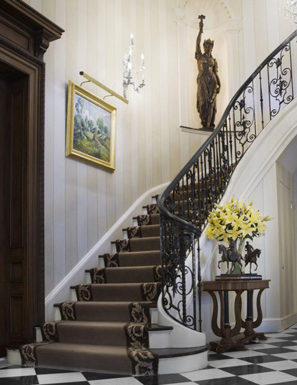 Entry with Grand Staircase - Traditional - Staircase - Boston - by JBC ...