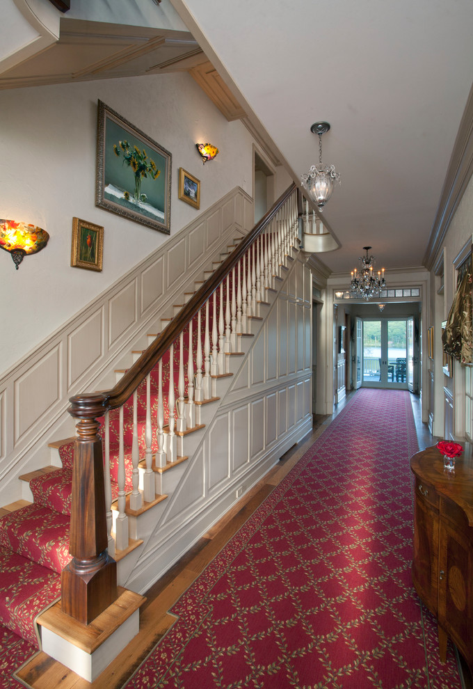 Entryway and Main Staircase - Traditional - Staircase - New York - by ...