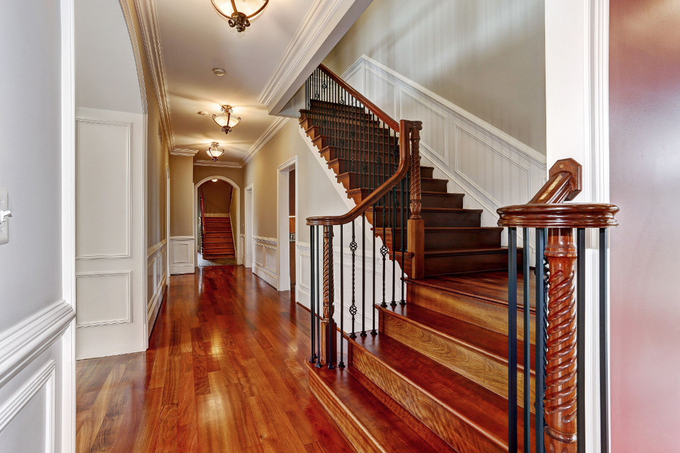 Entryway & Staircase (Hardwood Flooring) - Staircase - DC Metro - by ...
