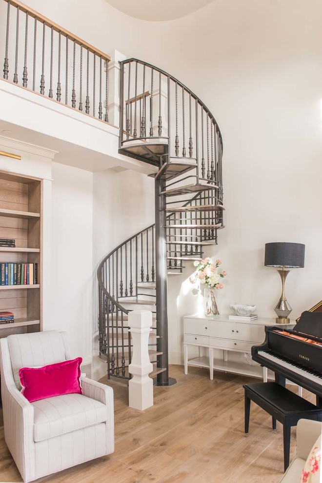 European Cottage - Traditional - Staircase - Salt Lake City - by Remedy ...