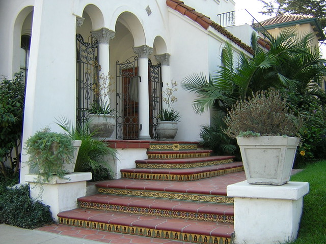Exterior - Hardscape - Mediterranean - Staircase - Los Angeles - by MW ...