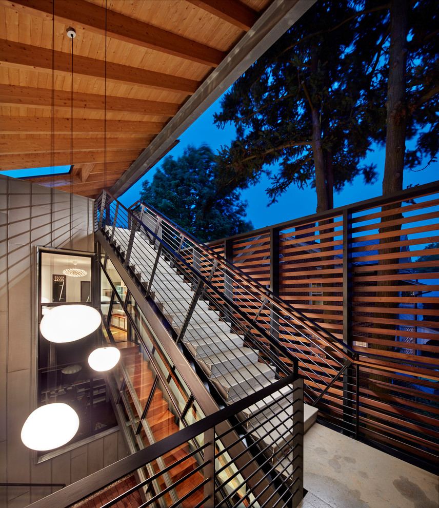 EXTERIOR STAIR - Contemporary - Staircase - Raleigh - by REdesign.build ...