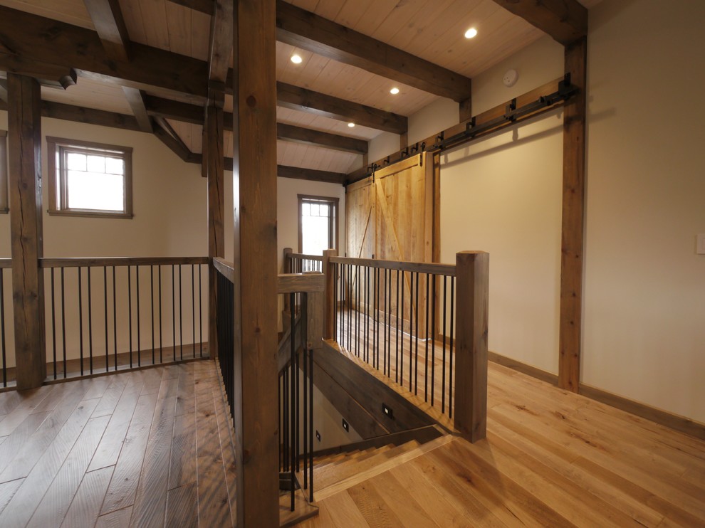 Falcon Lake Residence - Rustic - Staircase - Other - by Bill Benson ...