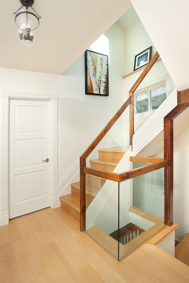 Family room - Modern - Staircase - Toronto - by Barbara Nyke Interiors ...
