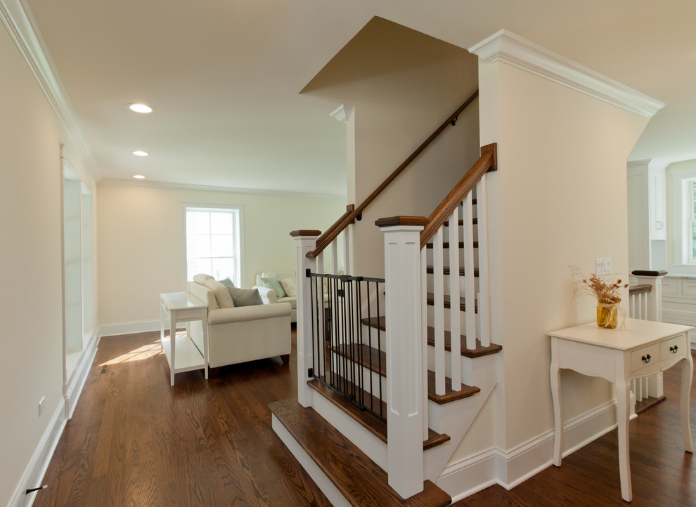 Farmhouse staircase - Farmhouse - Staircase - Chicago - by Meyer Design ...