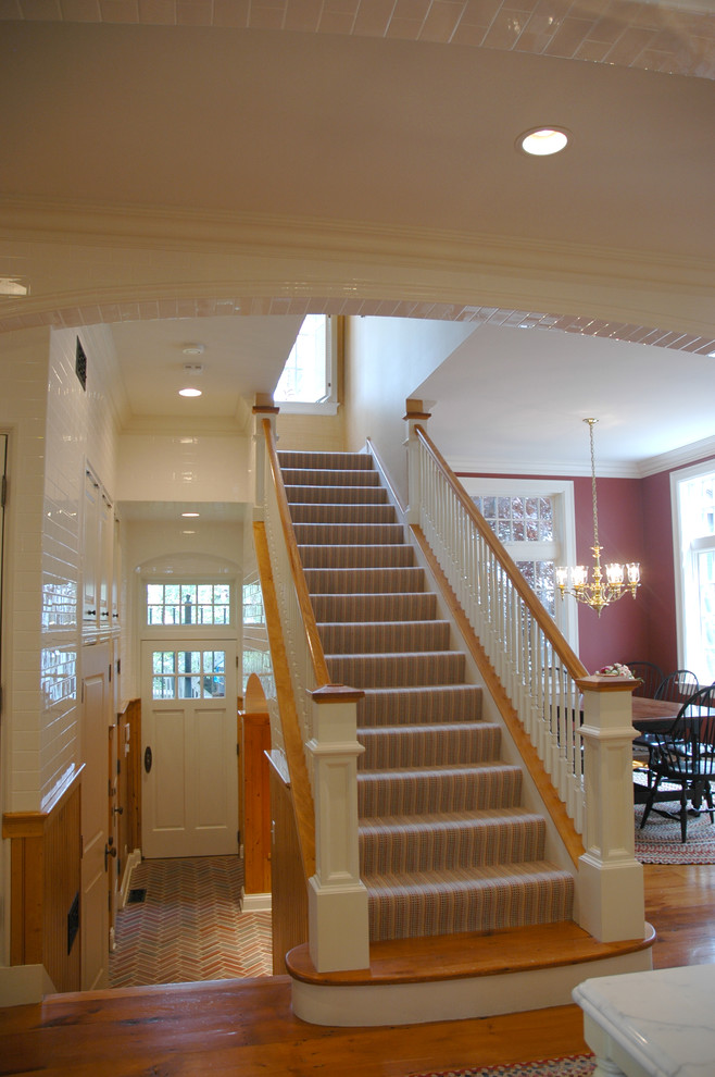 Federal Style - Traditional - Staircase - Chicago - by Morgante Wilson ...