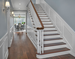 Federal Style Residence - Traditional - Staircase - Edmonton - by Fuse ...