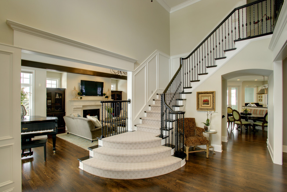 First Floor Remodel, Stillwater - Traditional - Staircase - Minneapolis ...