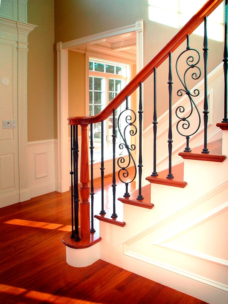 Fitts Wrought Iron Stair Components - Traditional - Staircase - Omaha ...