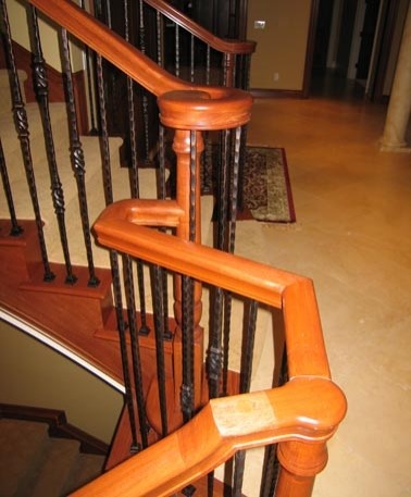 Flared Staircases - Traditional - Staircase - Cleveland - by Great ...