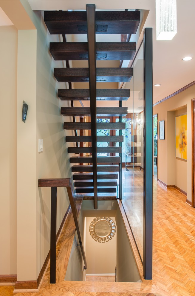 Floating Glass Stair - Contemporary - Staircase - DC Metro - by Anthony ...