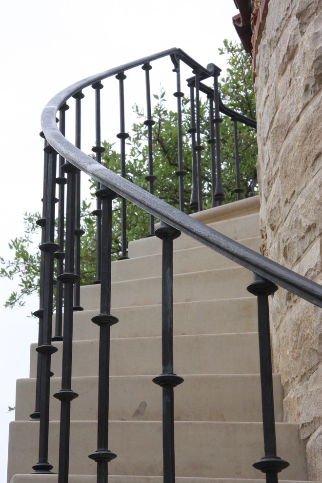 Forged Cast and Wrought Bronze Railings with Patina Finish ...