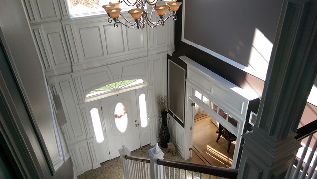 Formal Foyer - Modern - Staircase - New York - by Alpha Omega Painting ...