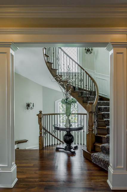 Foyer/Stairs - Traditional - Staircase - Chicago - by RAHokanson ...