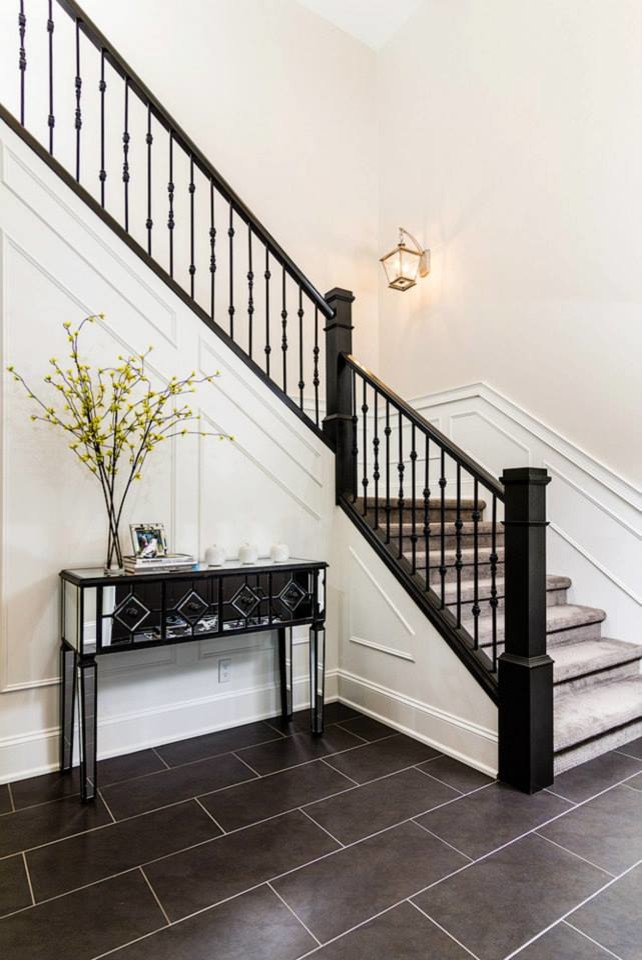 Foyer - Contemporary - Staircase - Other - by User | Houzz