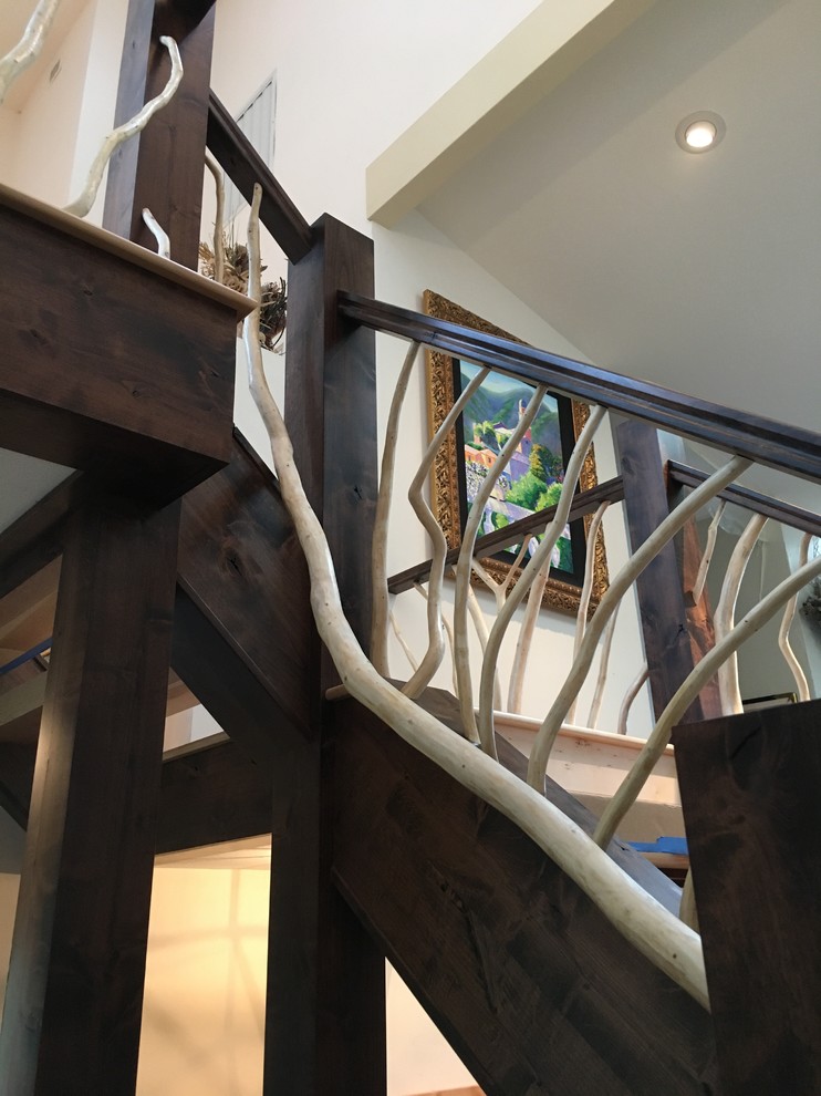 Frame Staircase - Eclectic - Staircase - Denver - by Stem Custom ...