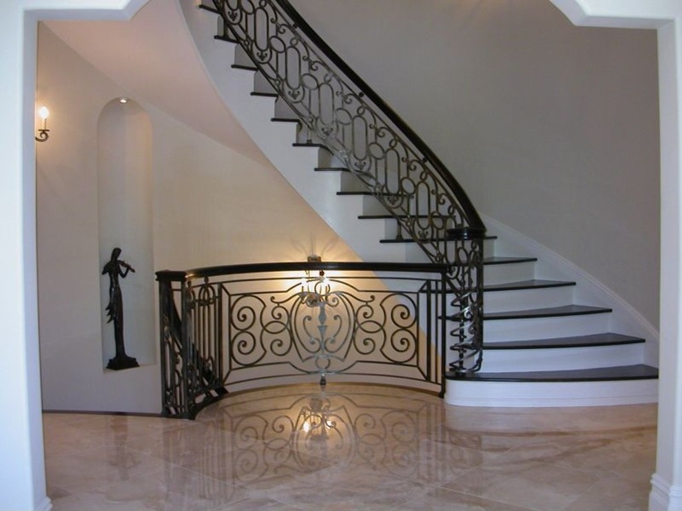 French Country Chateau - Traditional - Staircase - New York - by D2A ...