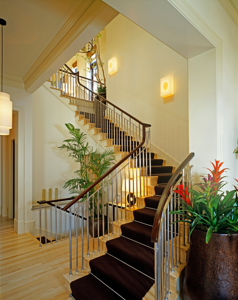 French Normandy Beverly Hills - Traditional - Staircase - Los Angeles ...