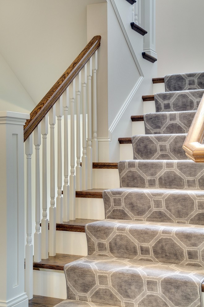 Fresh Cape Cod - Transitional - Staircase - Minneapolis - by Great ...