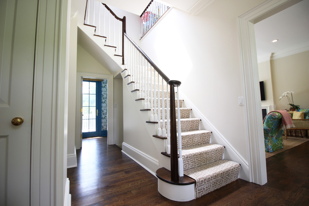 Front Entry - Lattingtown - Transitional - Staircase - New York - by ...