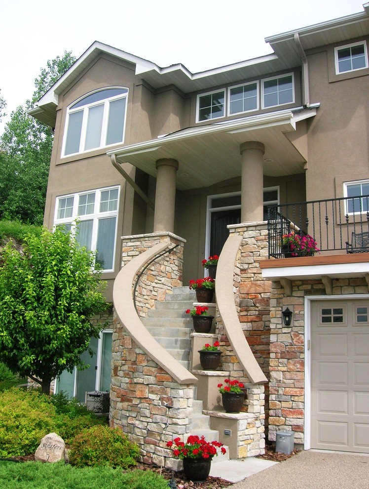 Front Exterior - Traditional - Staircase - Minneapolis - by Karlene ...