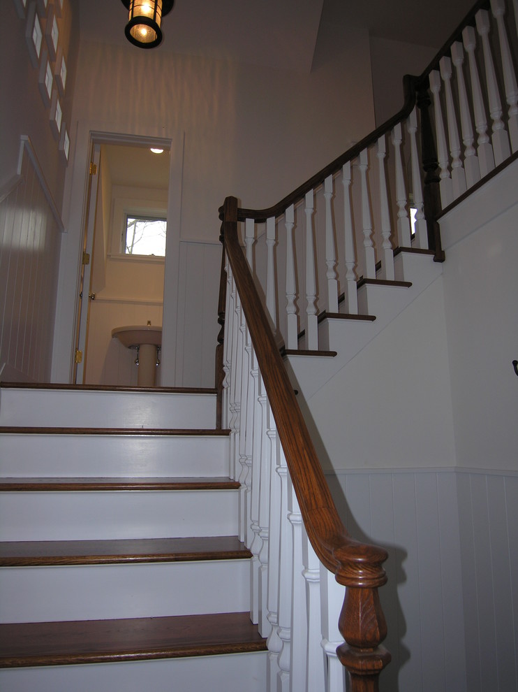 Garage Staircase - Traditional - Staircase - Other - by Karp Associates ...