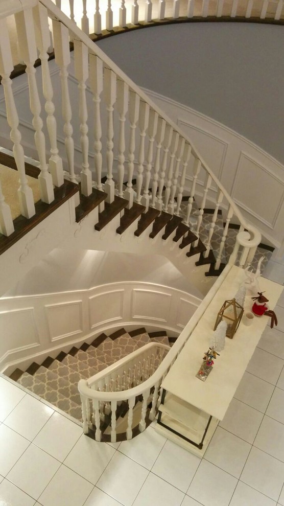 Geometric Stair Runner - Contemporary - Staircase - Toronto - by ...