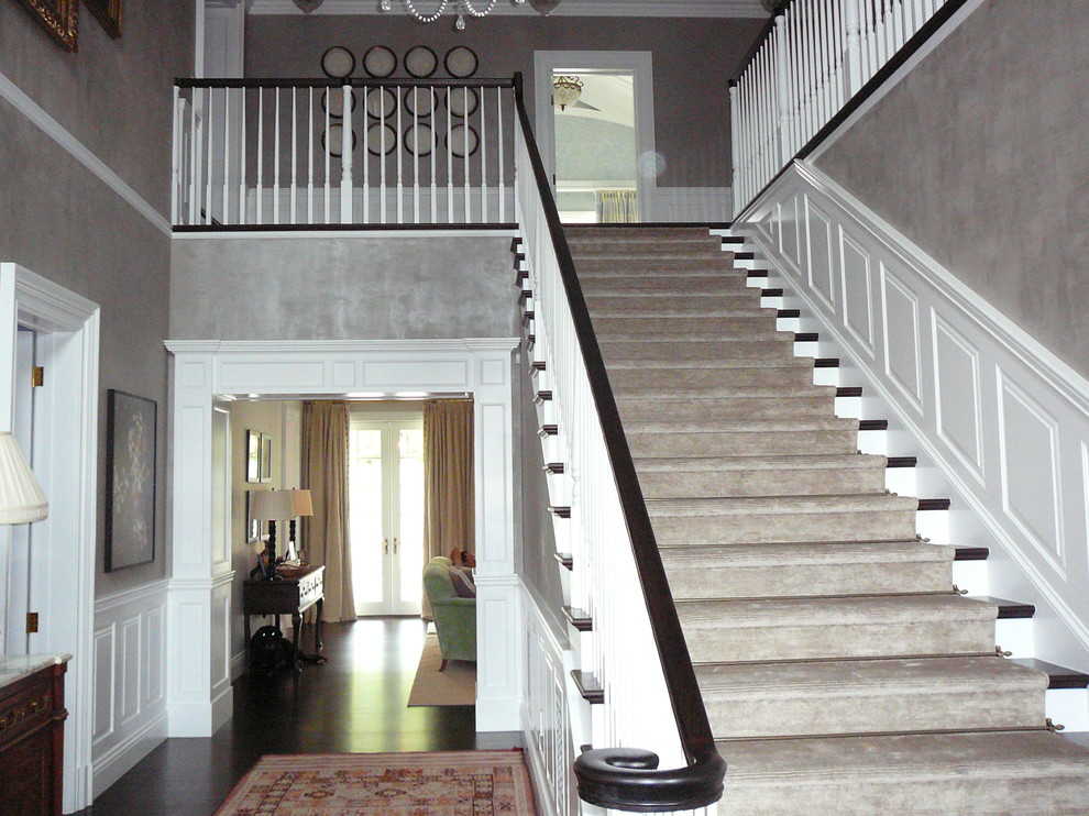 Georgian Colonial - Traditional - Staircase - Los Angeles - by EP ...