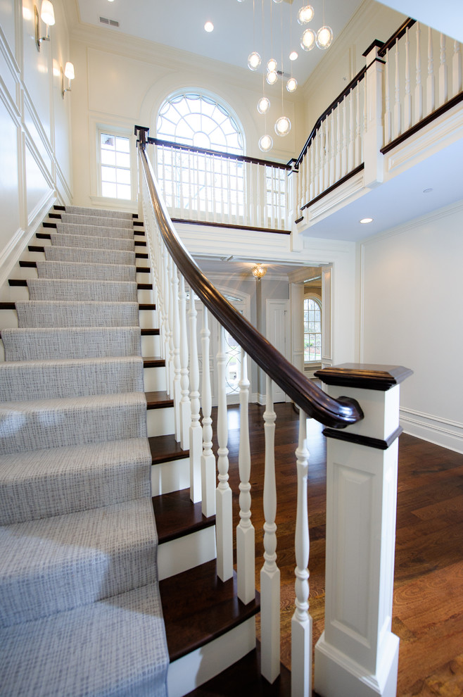 Georgian Style Home - Traditional - Staircase - Chicago - by Schwarz ...