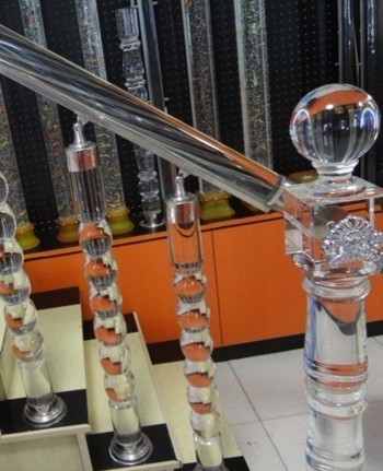 Glass baluster for stair - Contemporary - Staircase - New York - by ...