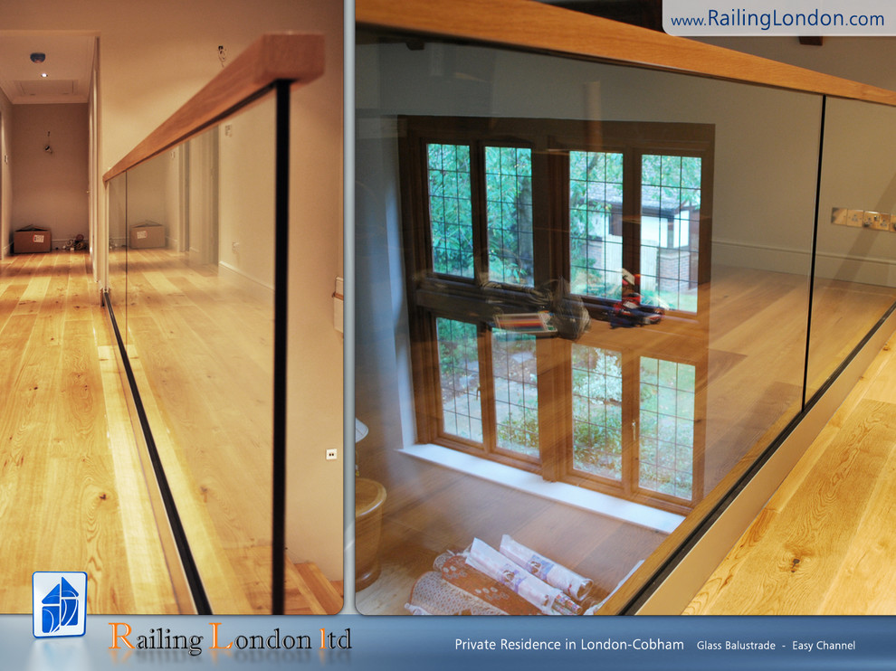 Glass Balustrade - Modern - Staircase - London - by Railinglondon ltd ...
