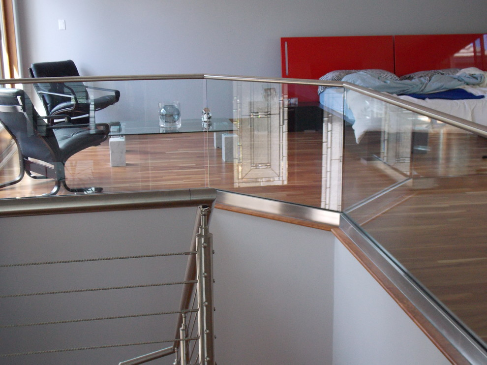 Glass Hand Railing - Contemporary - Staircase - Denver - by Denver ...