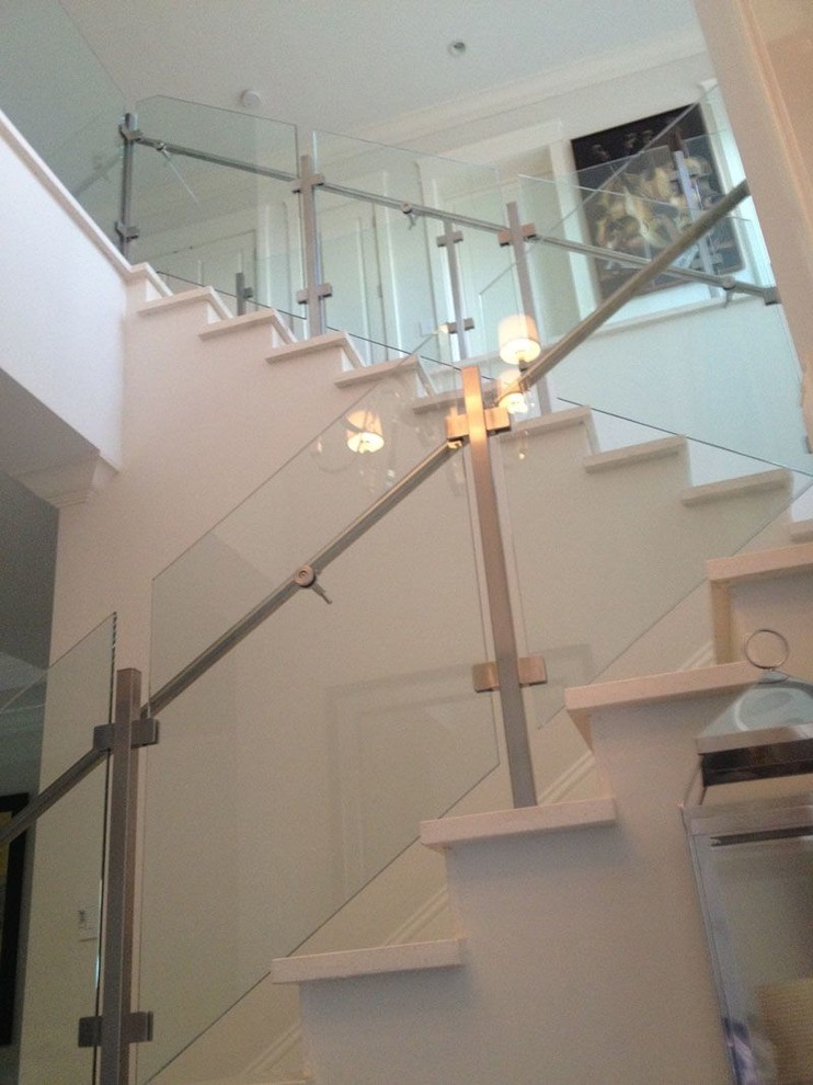 GLASS RAILING - Modern - Staircase - Miami - by David Viera LLc | Houzz