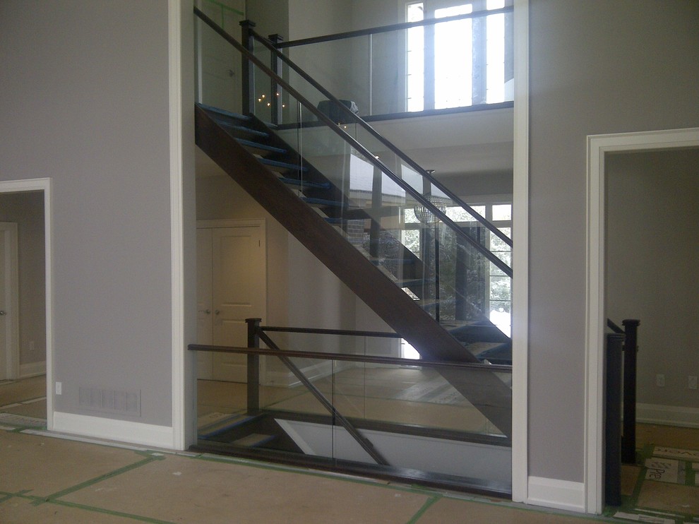 Glass Railing - Modern - Staircase - Toronto - by Royal Oak Railing and ...