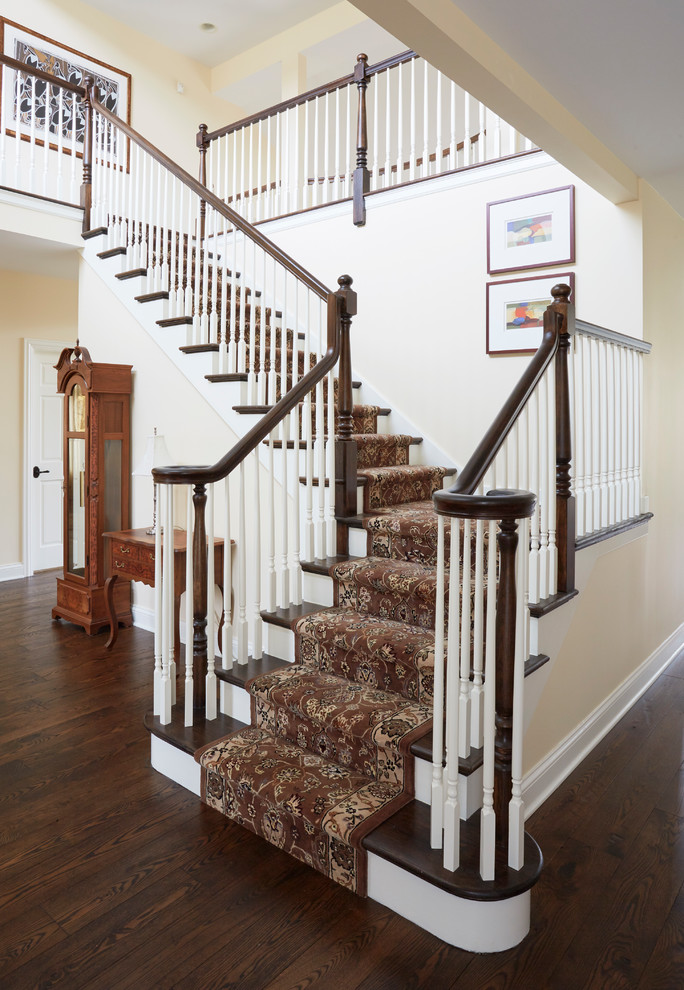 Traditional Staircase Open