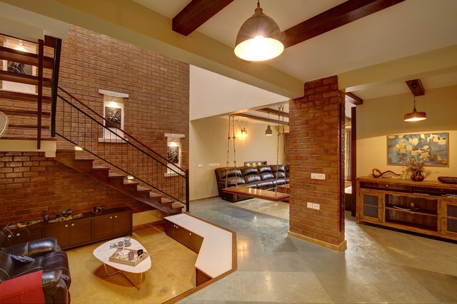 Good Earth Malhar Resonance - Rustic - Staircase - Bengaluru - by DBI ...