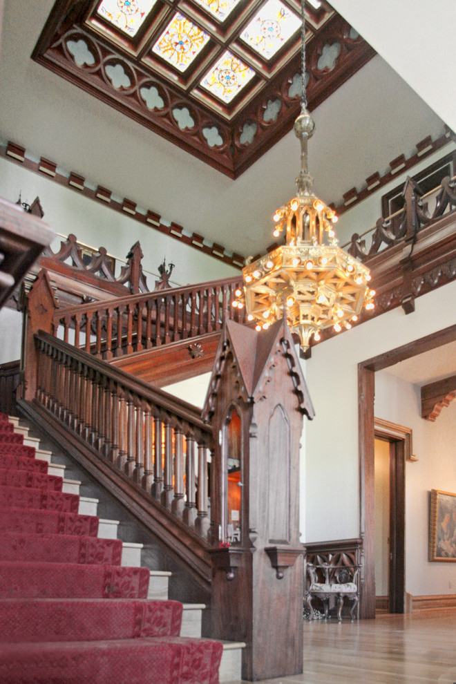 Gothic style home - Traditional - Staircase - Miami - by Hull ...