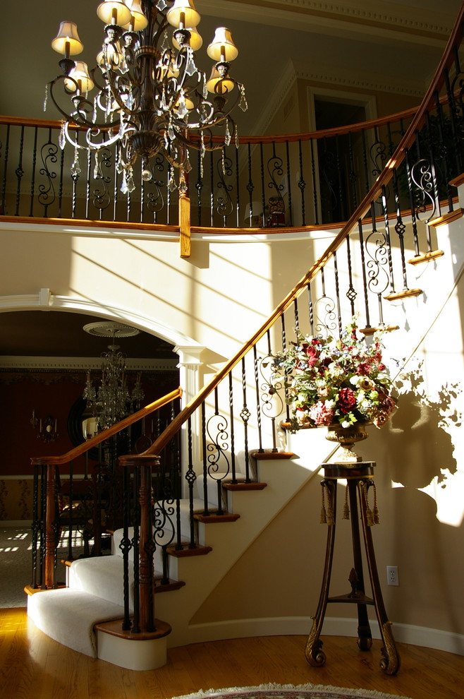 Grand Entry Stair - Traditional - Staircase - St Louis - by ...