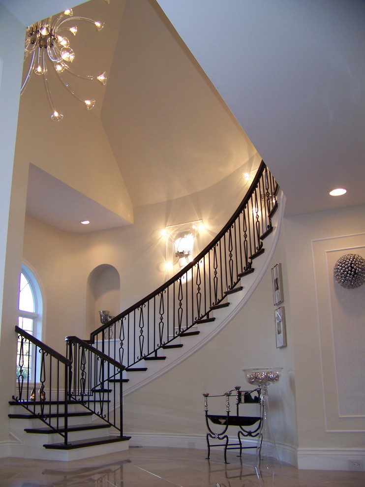 grand stair - Traditional - Staircase - San Francisco - by Nina ...