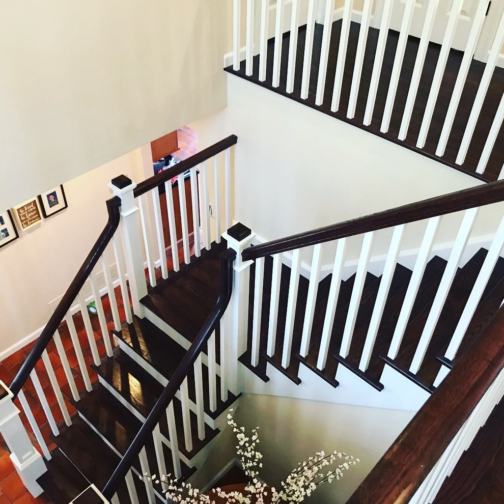 Green Brooke Stairs and Hardwood - Traditional - Staircase - New York ...