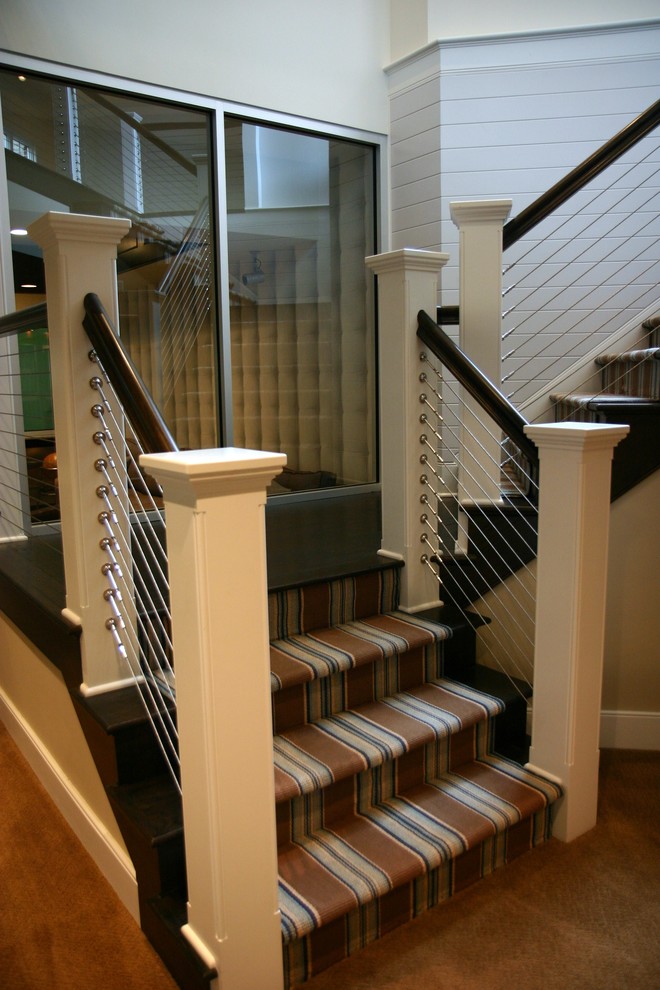 Hampton Style Home - Traditional - Staircase - Indianapolis - by ...