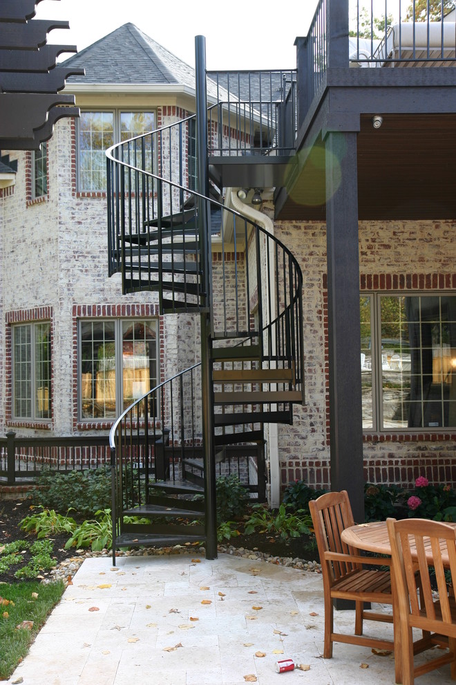 Hampton Style Home - Traditional - Staircase - Indianapolis - by ...