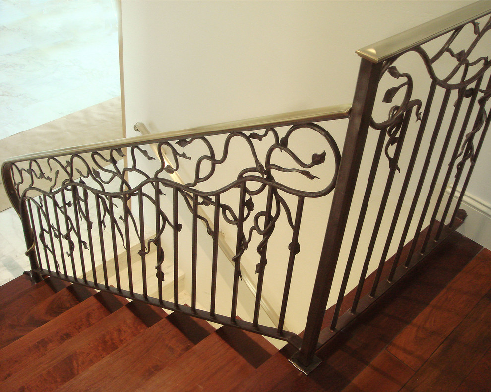 Hand Forged Railing - Staircase - Miami - by Arts Work Unlimited, Inc ...